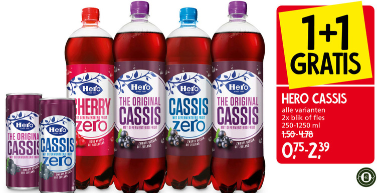Hero frisdrank folder aanbieding bij Jan Linders - details