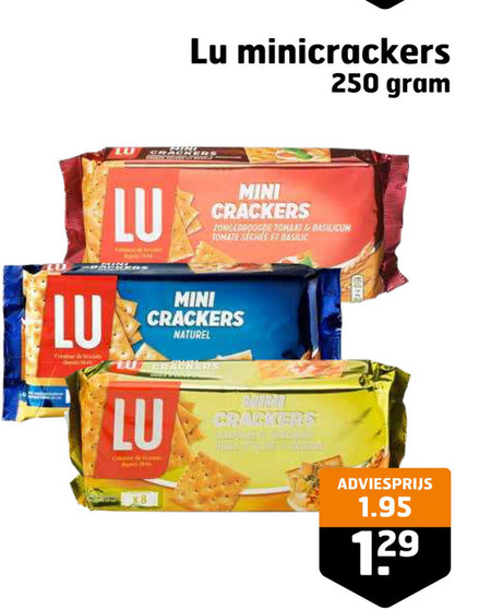 Lu crackers folder aanbieding bij Trekpleister - details