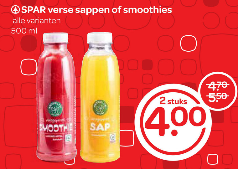 folder aanbieding bij Spar - details