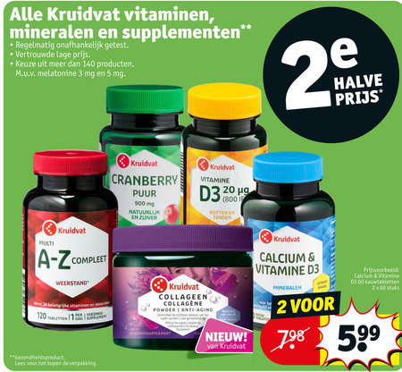 folder aanbieding bij Kruidvat - details