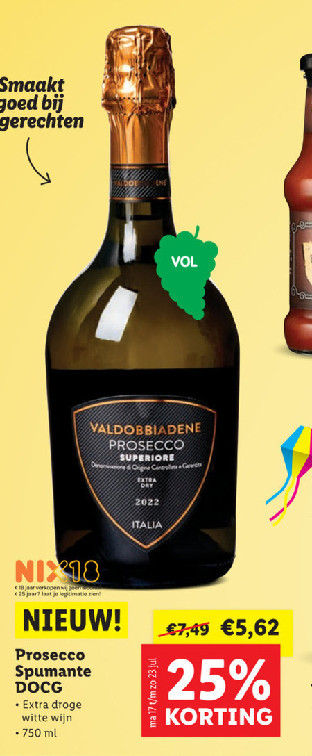 prosecco folder aanbieding bij Lidl - details