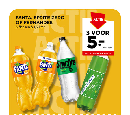 Fanta frisdrank folder aanbieding bij Jumbo - details
