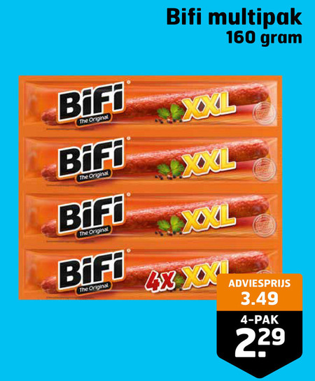 Bifi bierworstjes folder aanbieding bij Trekpleister - details