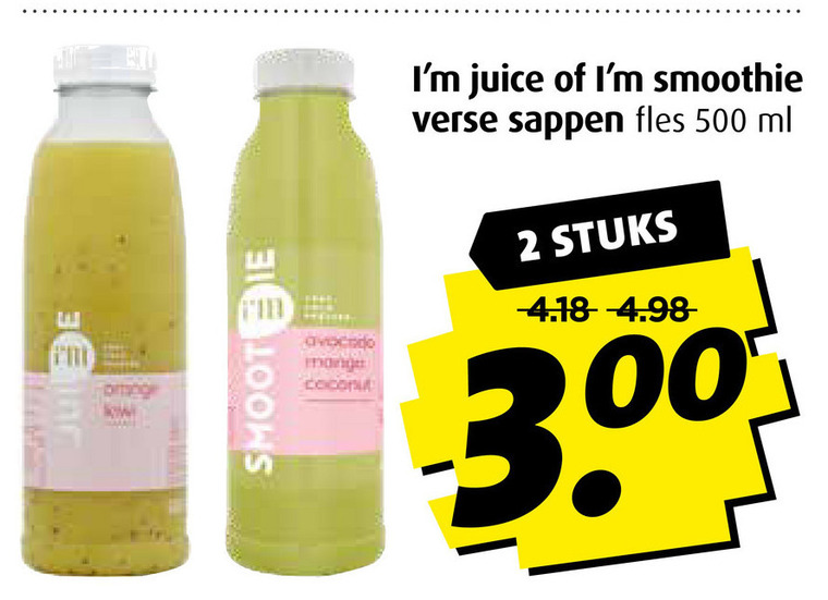 folder aanbieding bij Boni - details