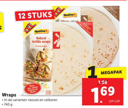 tortilla folder aanbieding bij Lidl - details
