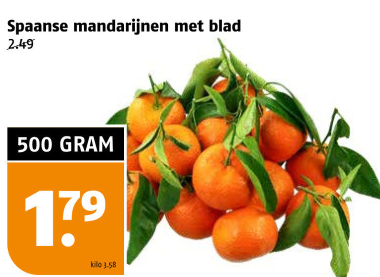 mandarijnen folder aanbieding bij Poiesz - details