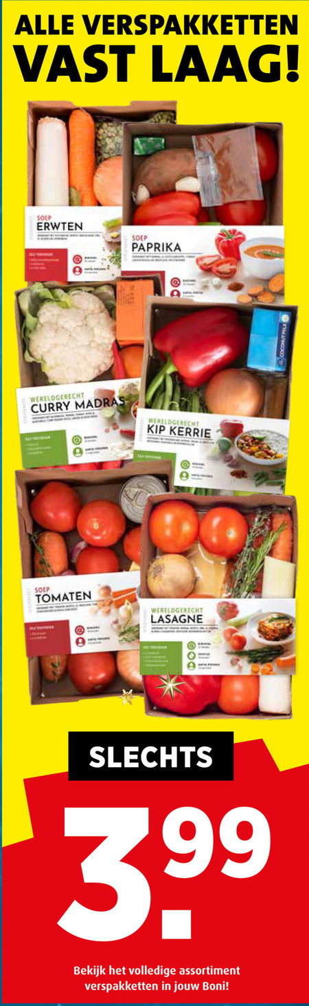 folder aanbieding bij Boni - details