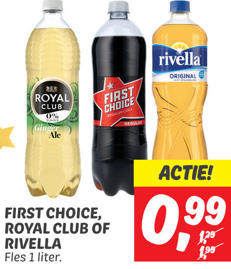 Rivella frisdrank, cola folder aanbieding bij Dekamarkt - details