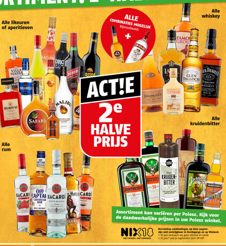 Alle merken kruidenbitter, likeur folder aanbieding bij Poiesz - details